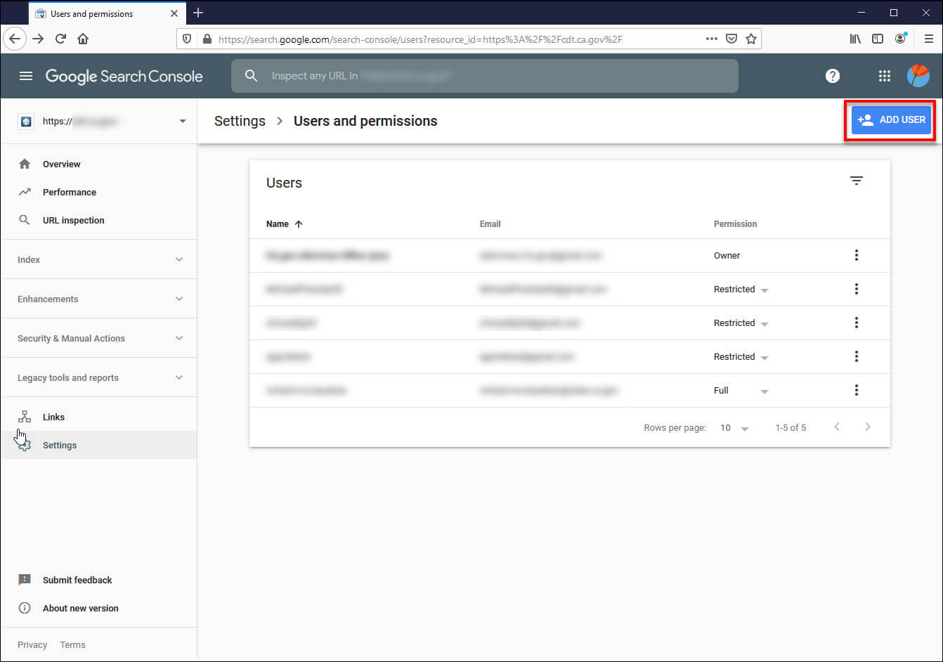 Google Search Console – Setup and User Access | Webstandards